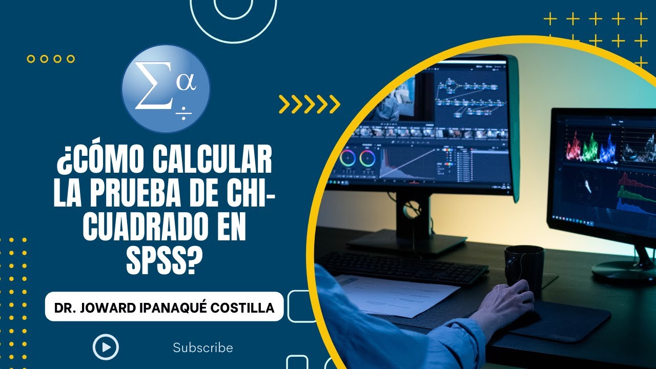 ¿Cómo calcular la prueba de chi cuadrado en SPSS? - YouTube