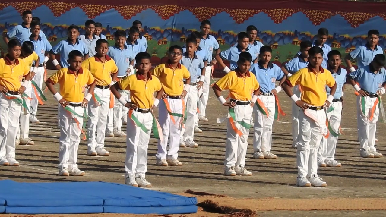 Sainik School Bijapur,53,Anniversary, Mass PT,22 Dec,2016 ,1 - YouTube