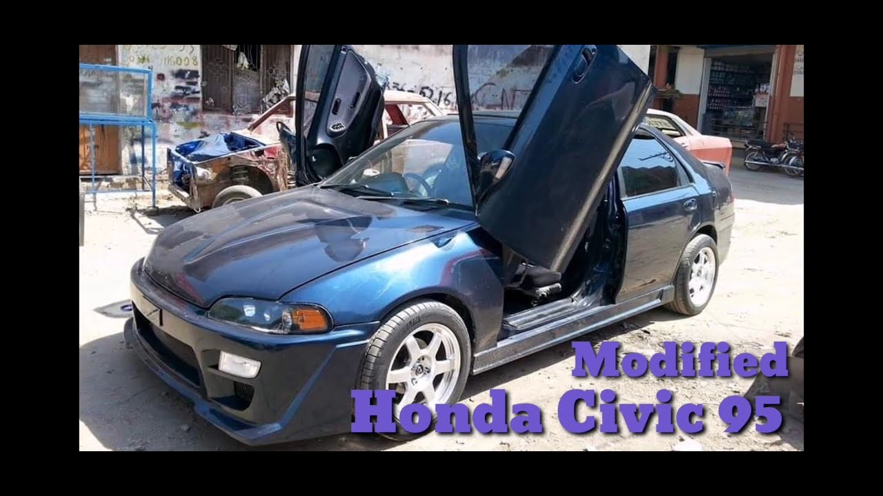 honda civic 95 dolphin ! Lamborghini Door Kit Installation - YouTube