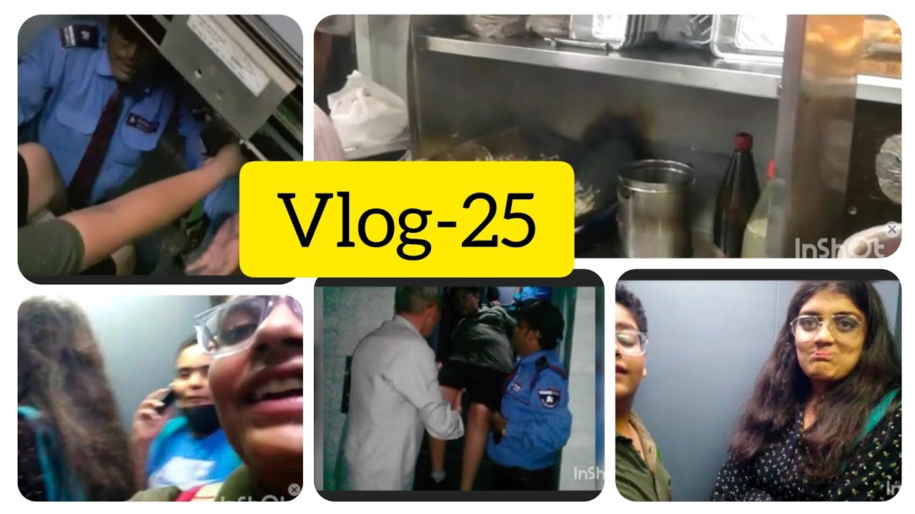 बच्चे lift में फ़से,मुश्किल से जान बची।।dwarka sector 6 market street ...