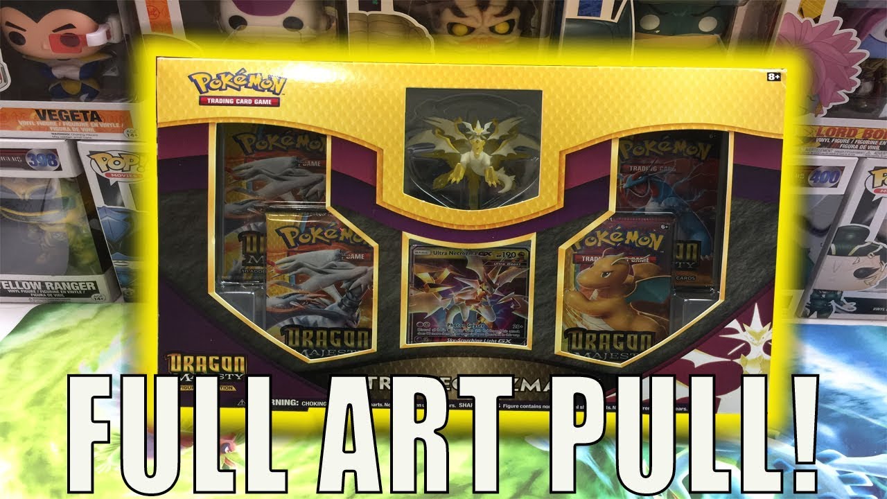 FULL ART PULL! ULTRA NECROZMA GX COLLECTION BOX : POKEMON CARD OPENING ...