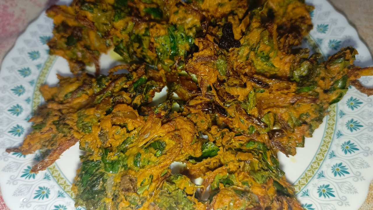 मोरिंगा पकोड़ा l Moringa Pakoda l Crispy Moringa Leaves Pakora l सहजन ...