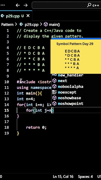 C++ Star Pattern Day 29 Best practice of algorithm #digitalcodingadda # ...