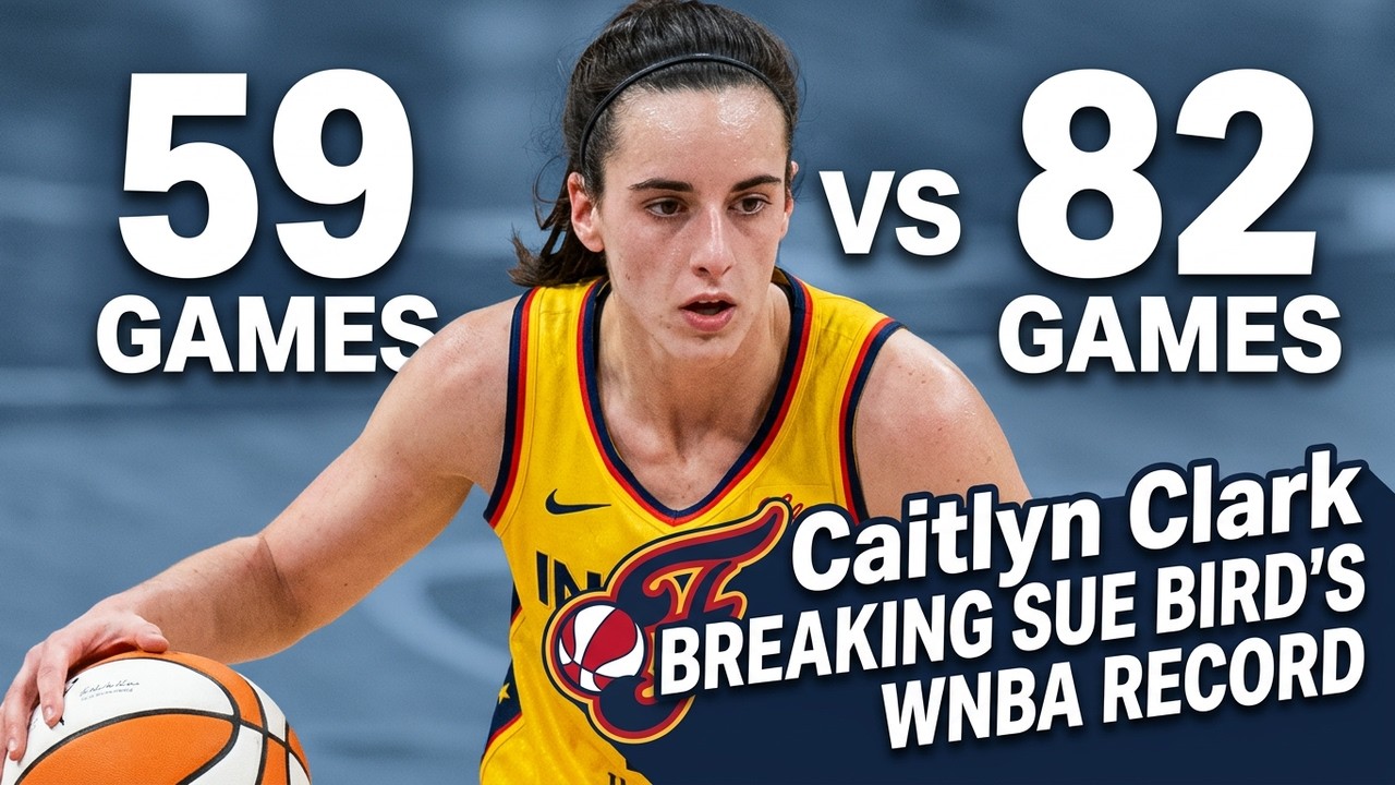 Caitlin Clark Breaking SUE BIRD’S WNBA RECORD 1000 PTS & 500 AST ...