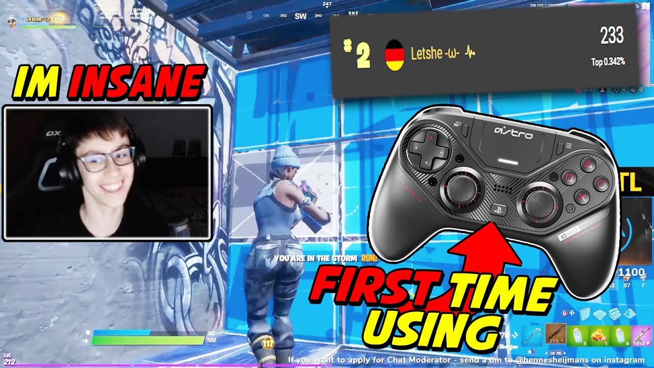 Letshe SHOWS Why He's The Best After Placing #2 In FNCS Using THIS ...