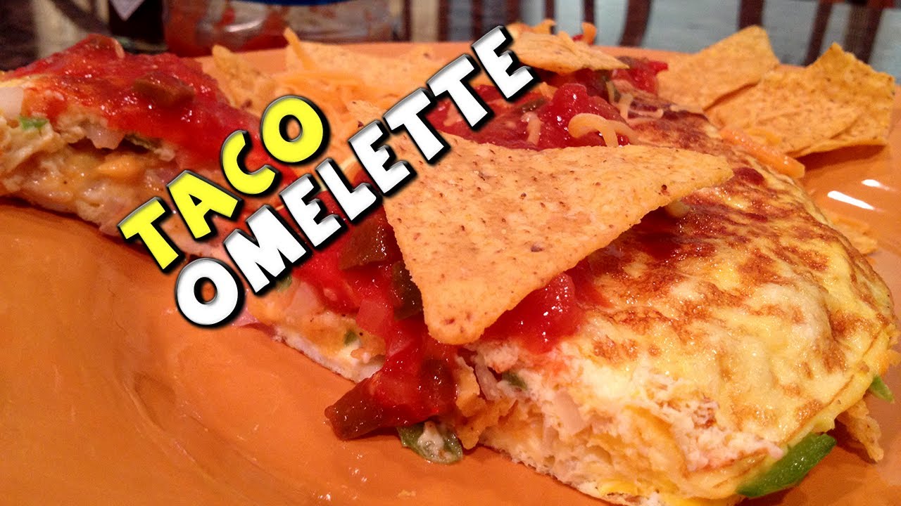 Healthy Taco Omelette | High Protein Breakfast - YouTube
