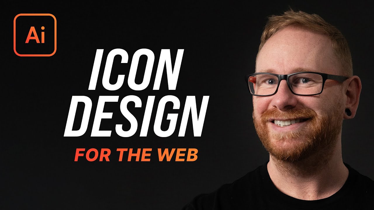 Icon Design for the Web in Adobe Illustrator - Part 2 - YouTube