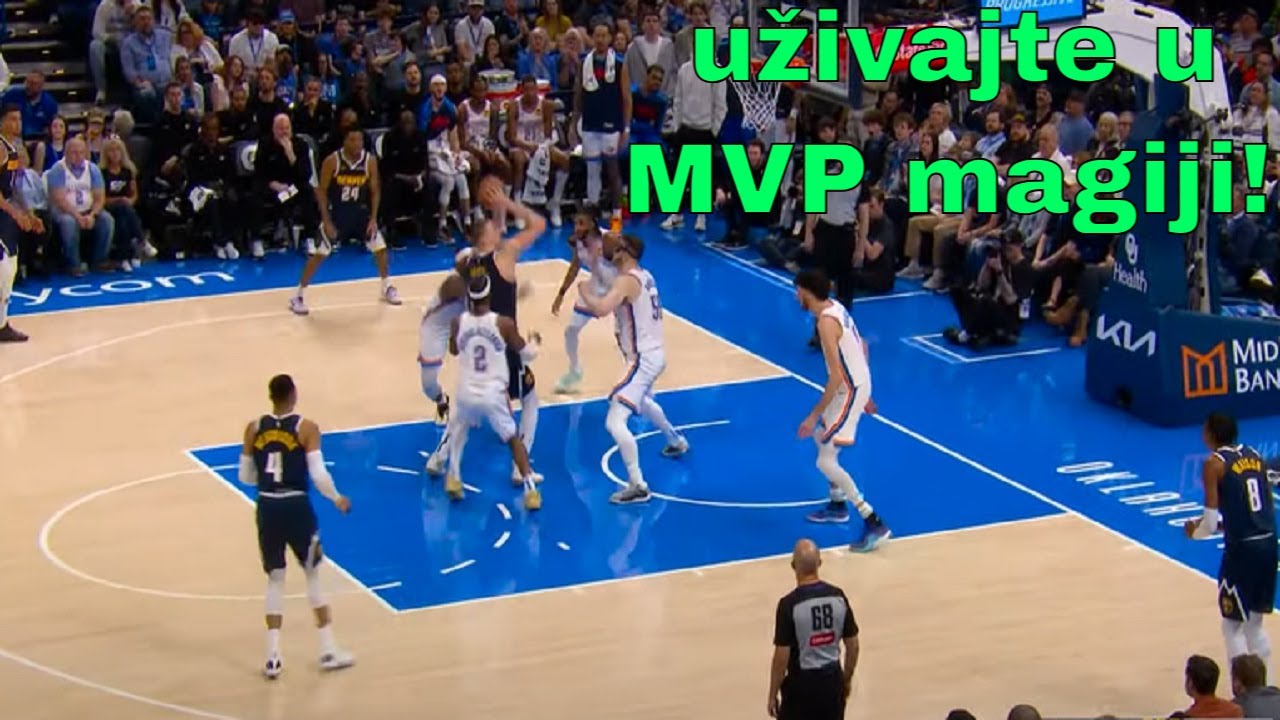 NIKOLA JOKIĆ a njih četvorica sami u odbrani uživajte u MVP magiji! nikola jokic - YouTube