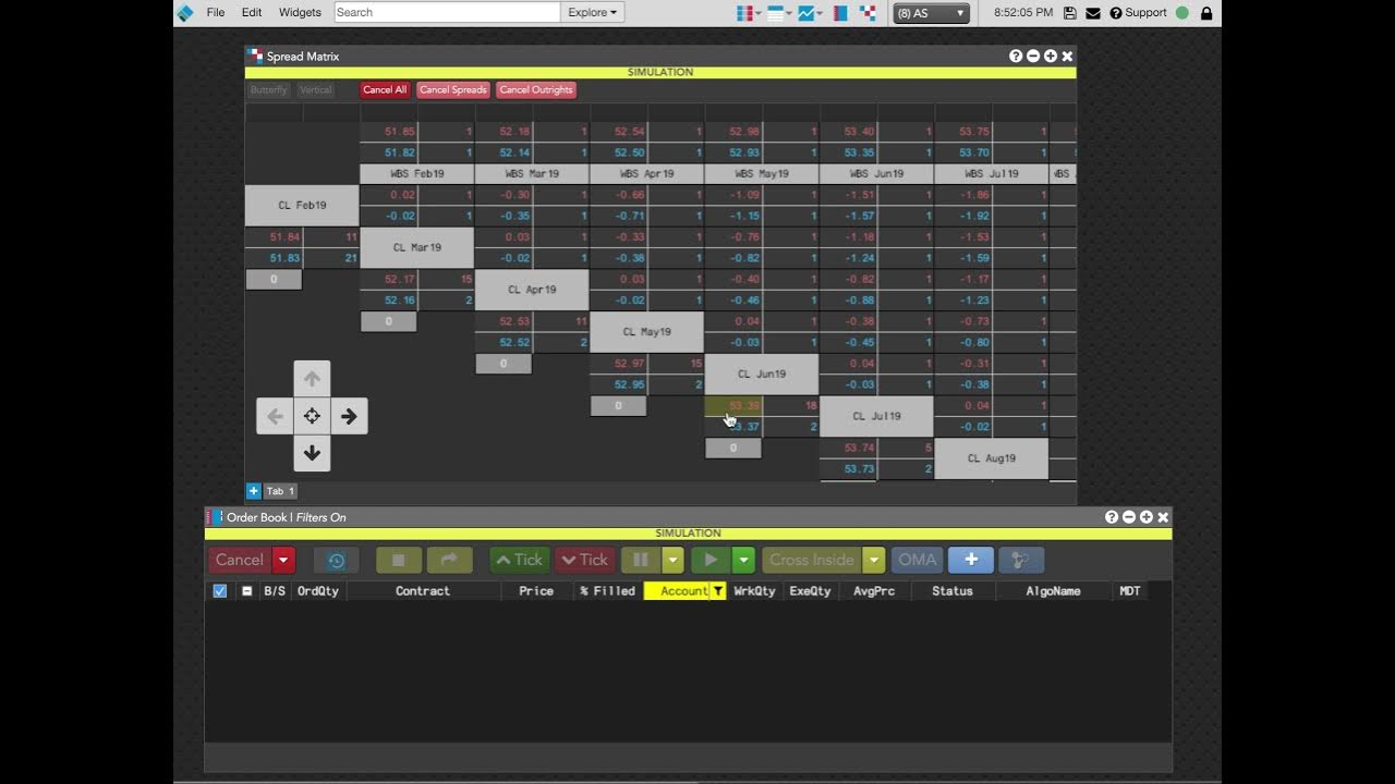 Trading Futures - Add an Autospreader configuration to Spread Matrix & view the spread's curve ...
