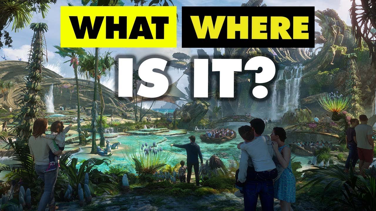 NEW Concept art and CLUES (!!) for Avatar Experience at Disneyland ...