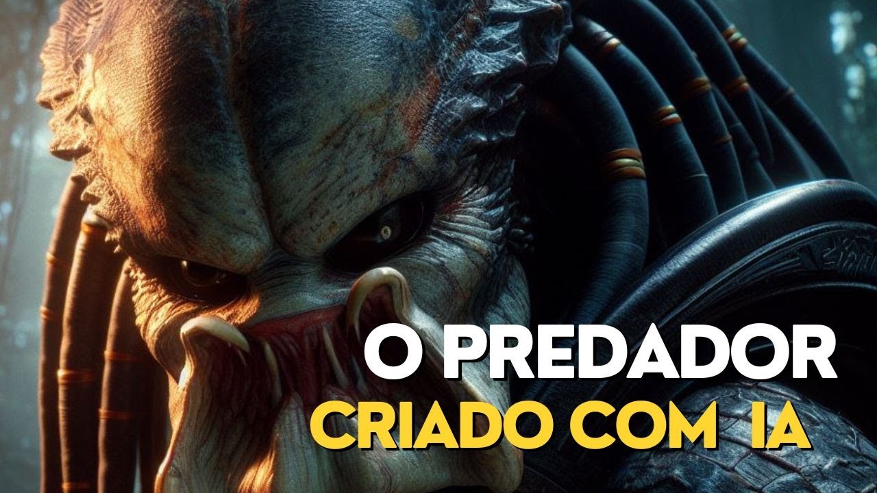 O Predador criado com IA FINAL #ia #artedigital - YouTube