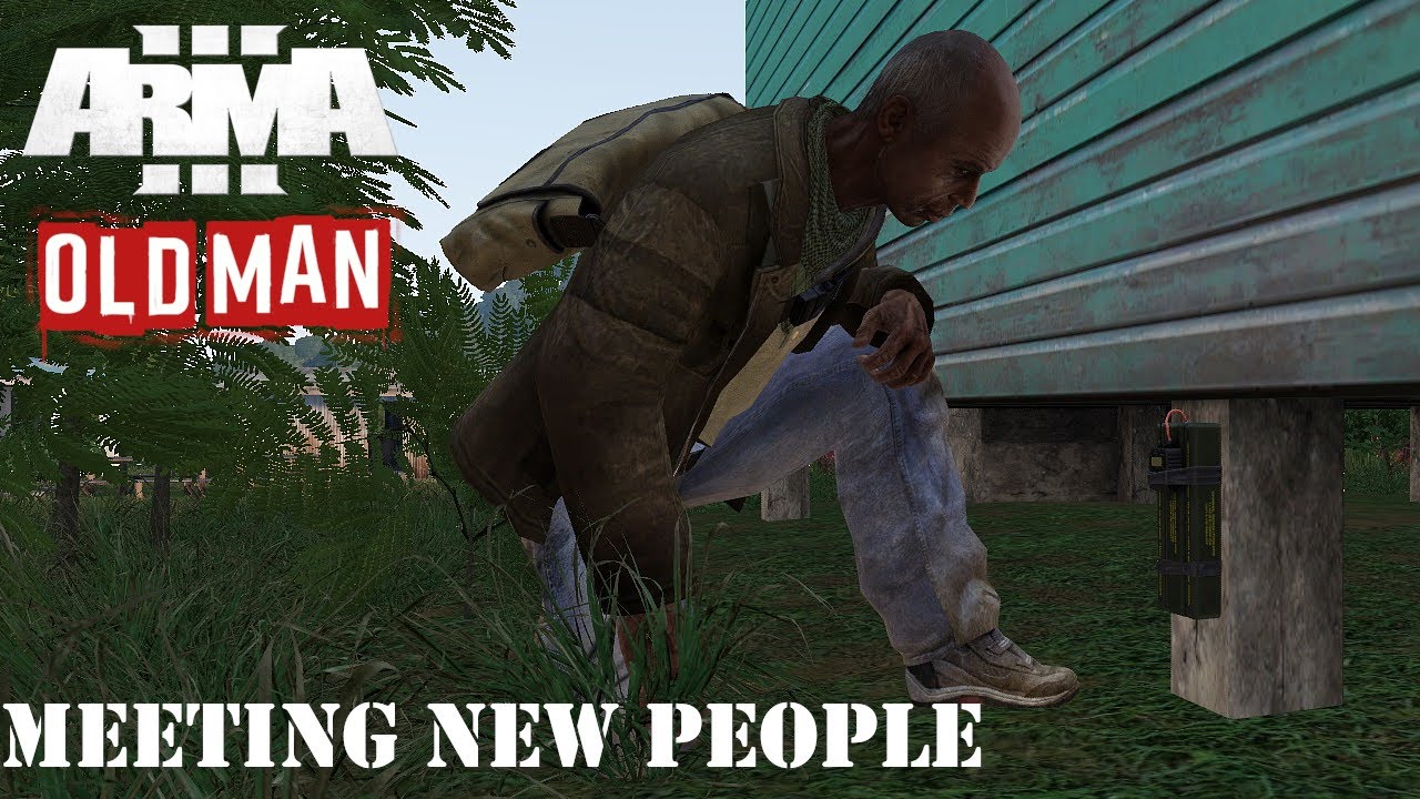 Arma 3 - Old Man Ep2 - Meeting new people - YouTube