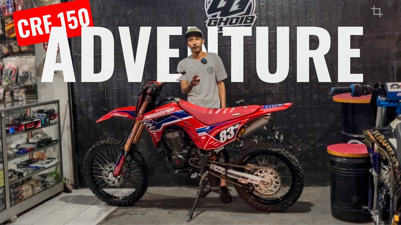 REVIEW CRF 150L || MODIFIKASI UNTUK JALAN JALAN KE HUTAN - YouTube