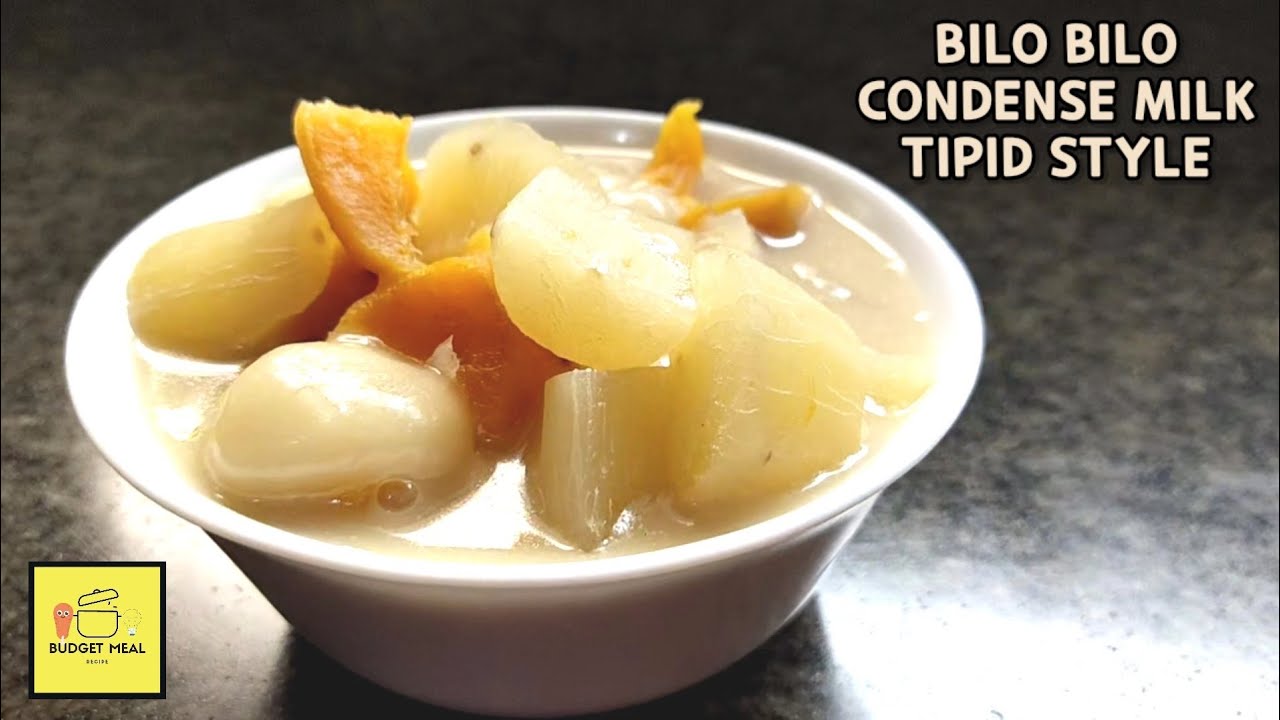 Bilo-bilo Condense Milk | by Budget Meal Recipe - YouTube