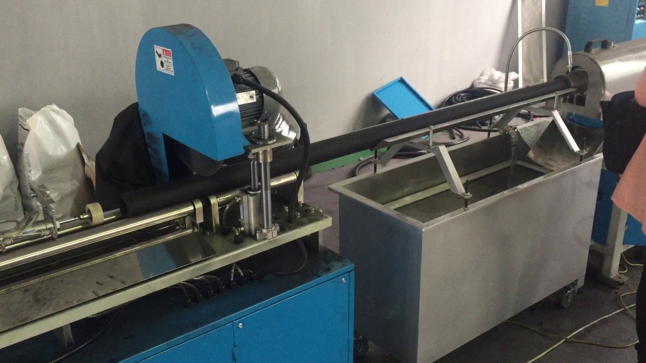 CTO activated carbon filter cartridge production line - YouTube