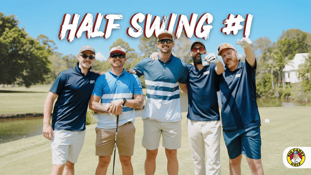 Half Swing #1 - Playing For Each Others Brands w/ Big Caddy Golf - YouTube