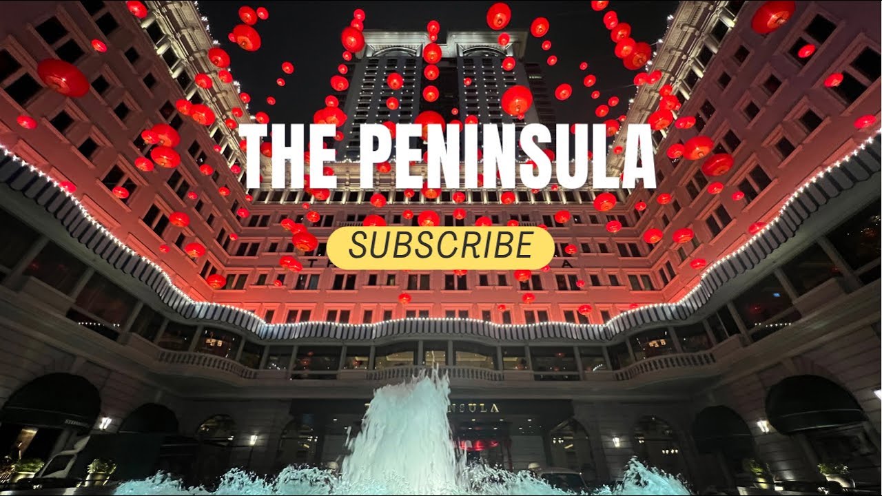 The PeninsuLa @ TST HK - YouTube
