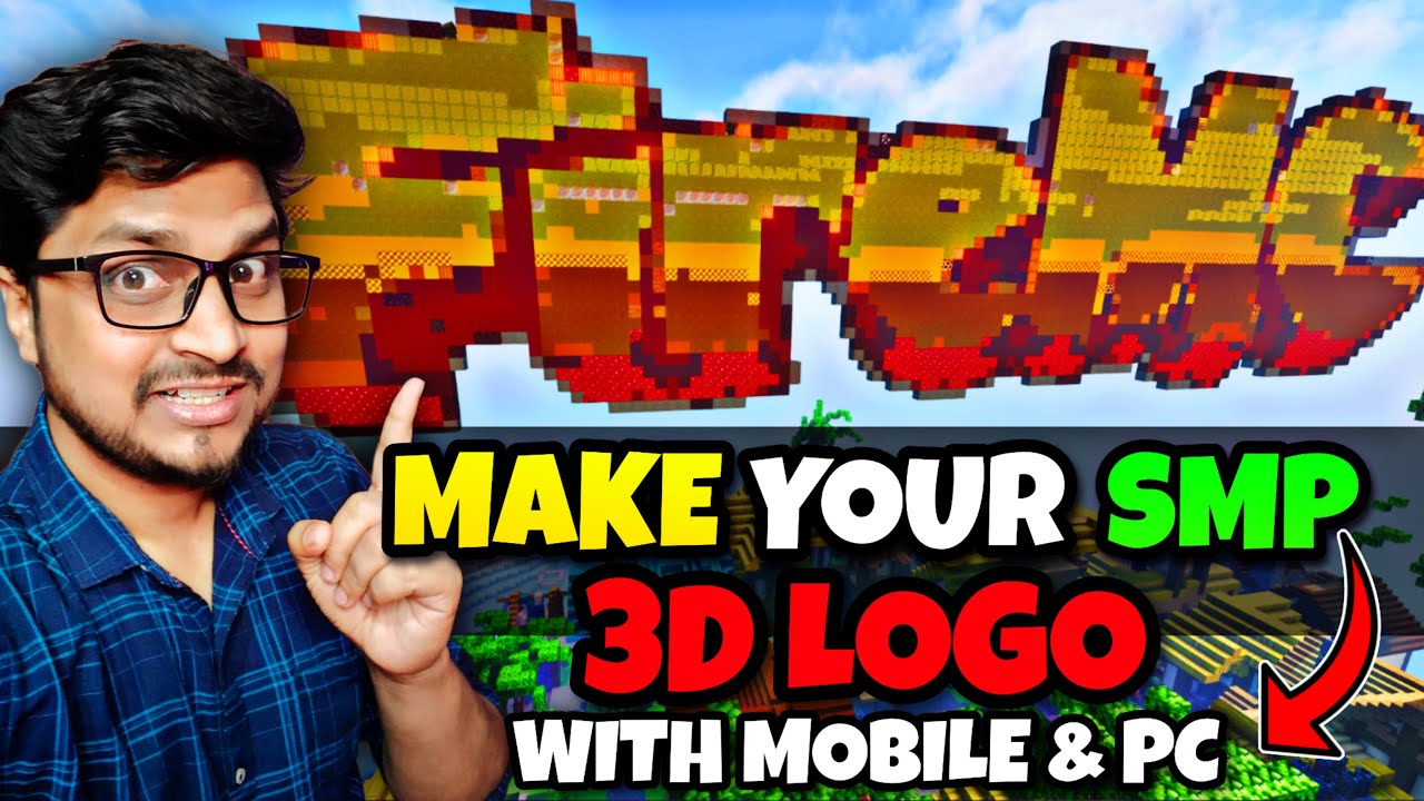 How To Create Your Own Minecraft SMP Logo In Mobile Or PC MINECRAFT how-to-create-your-own-minecraft-smp-logo-in-mobile-or-pc-minecraft