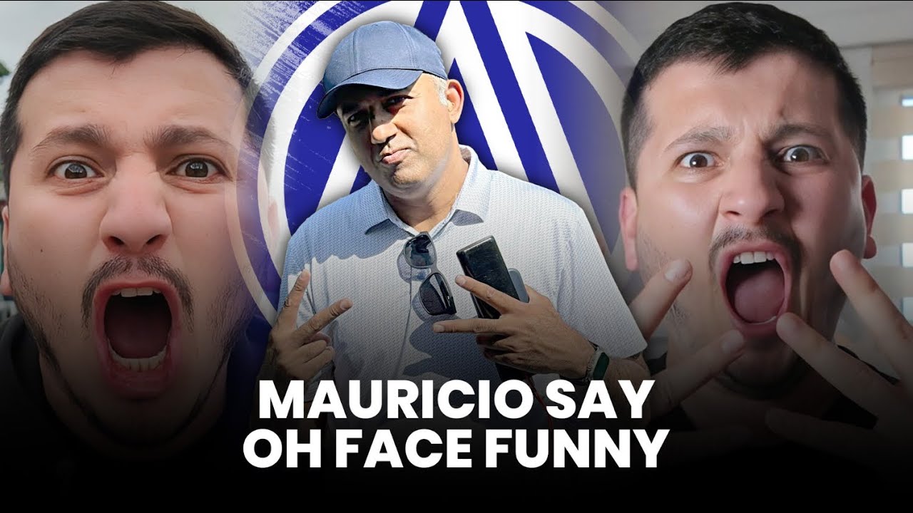 Mauricio Say Oh Face Funny #deaf #funny - YouTube