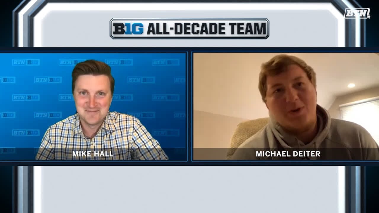 Michael Deiter on His Selection to the BTN All-Decade Team | # ...