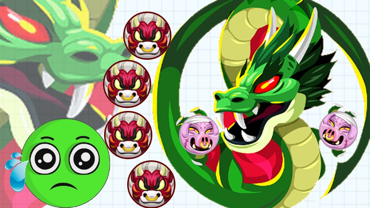 Agar.io Power Of The Dragon Solo Monster Agario Epic Gameplay! - YouTube