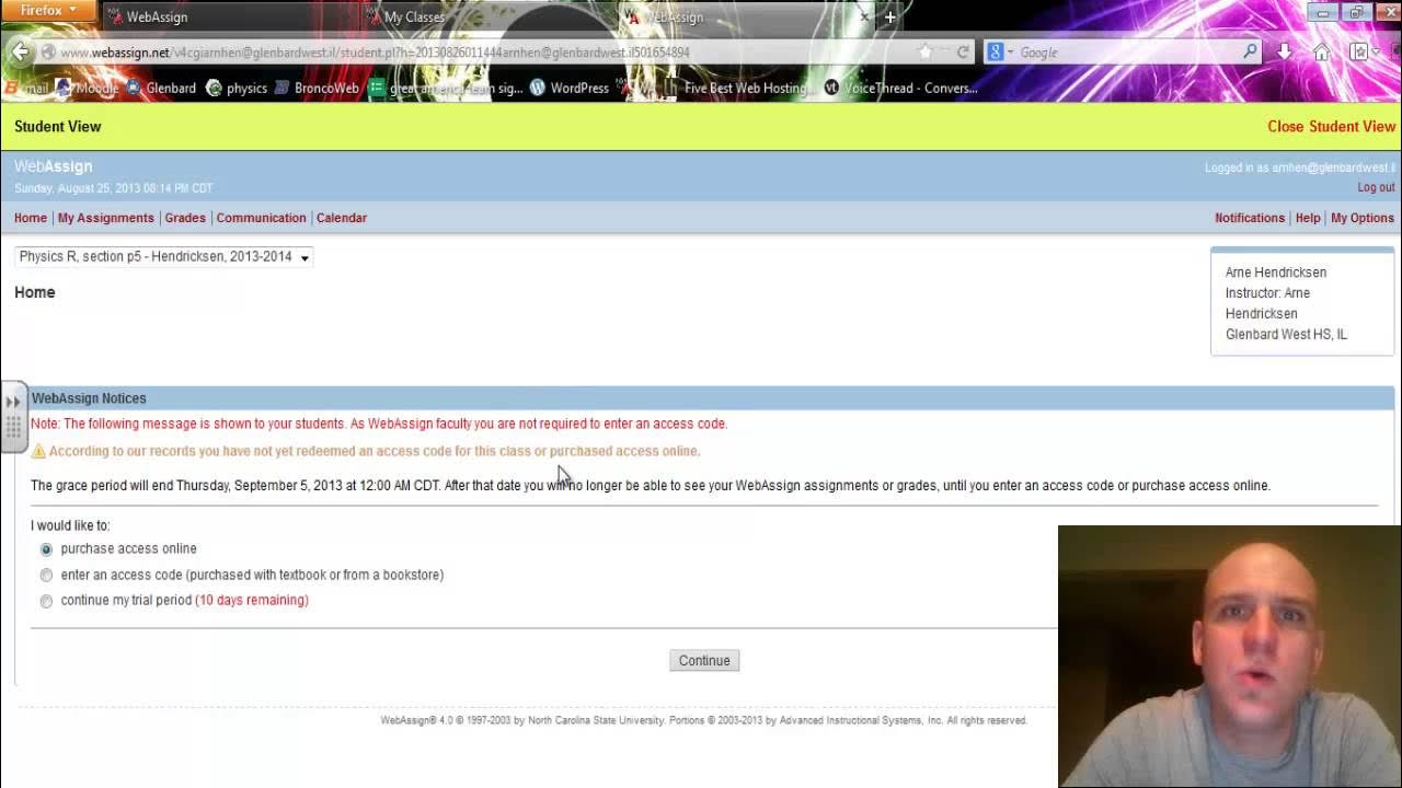 Introduction to Webassign - YouTube