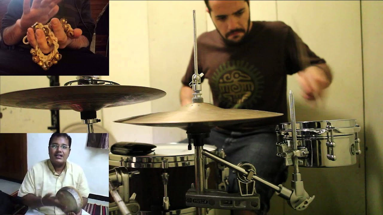 Kanjira with drums - YouTube