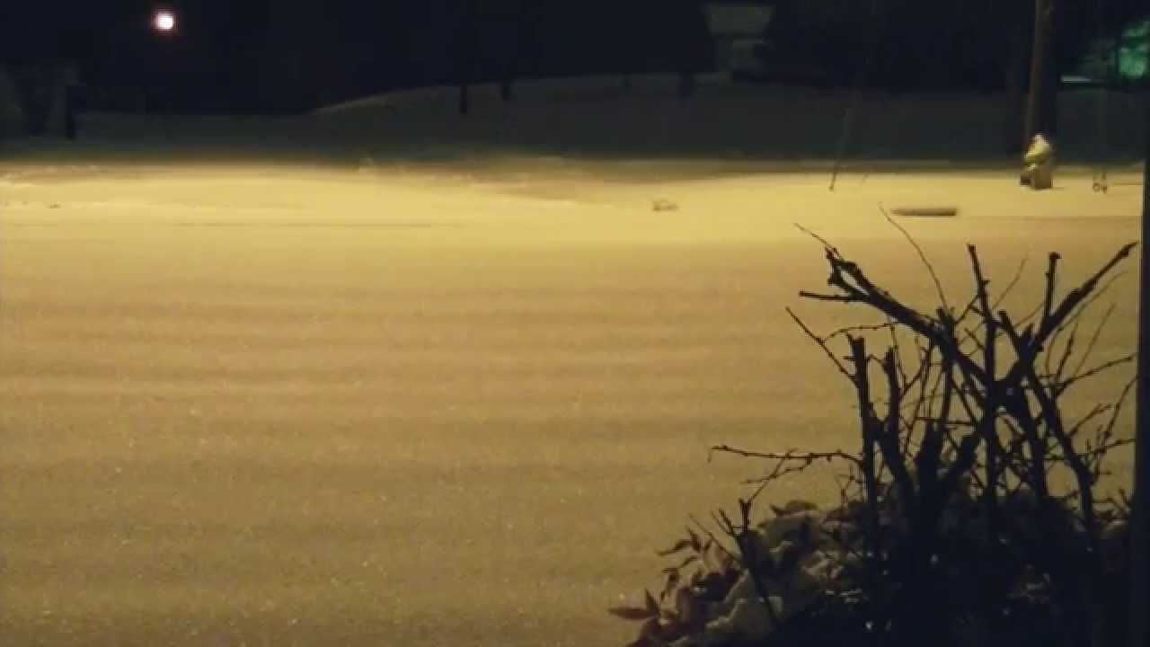 Snow Time Lapse 2014 - YouTube