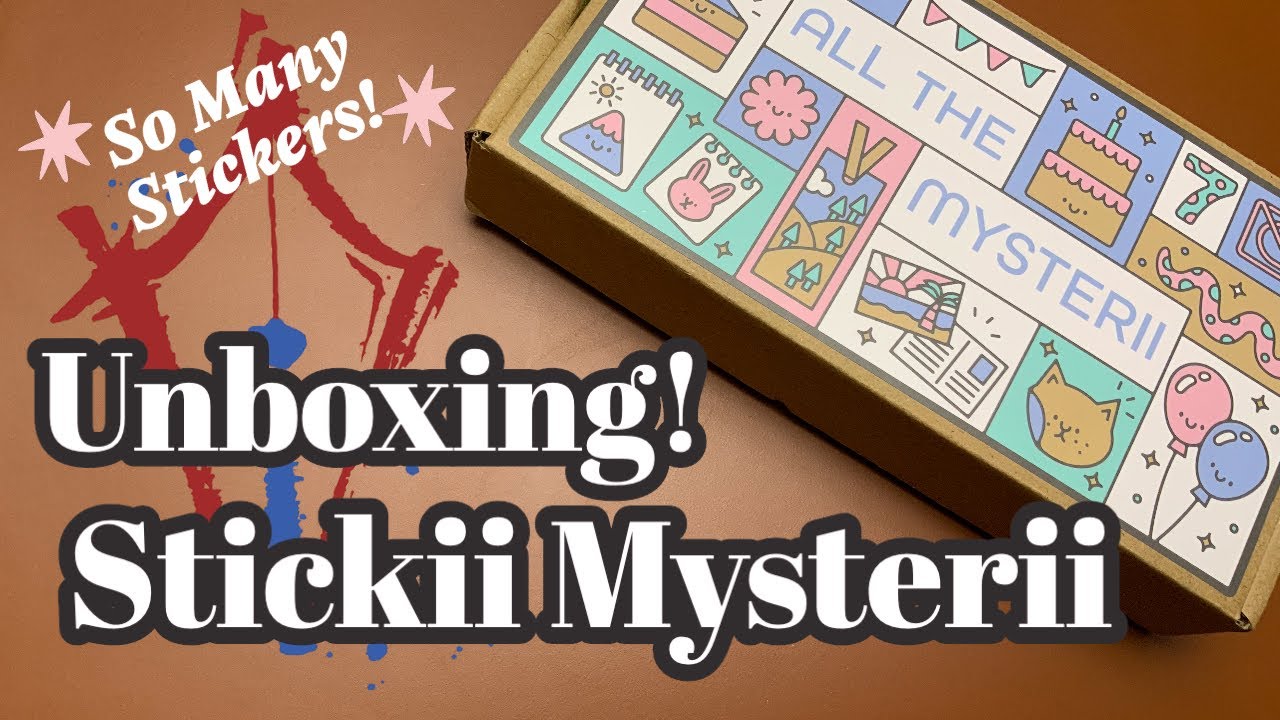 Stickii Club All the Mysterii Pack Unboxing! - YouTube