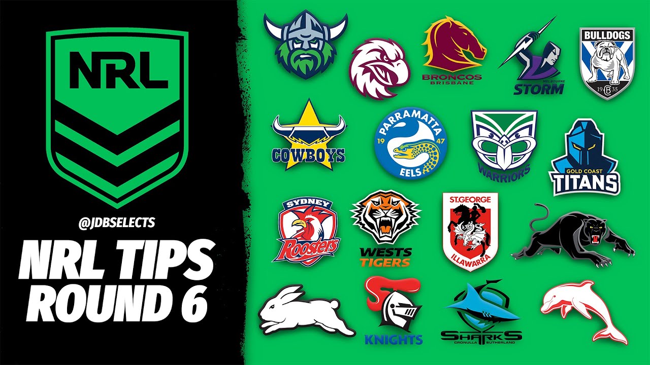 NRL TIPS & PREDICTIONS - ROUND 6 2025 - YouTube