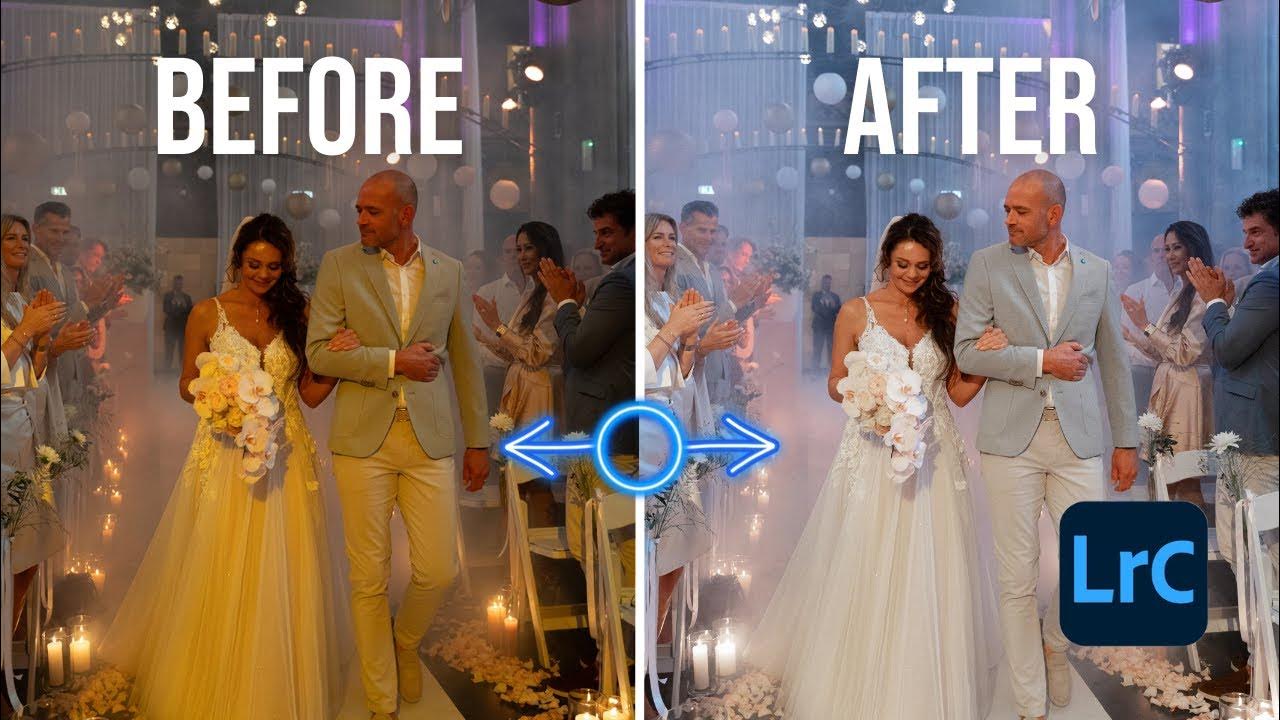 How to REMOVE extreme COLOR CAST in Adobe Lightroom - Easy 5 min fix - YouTube