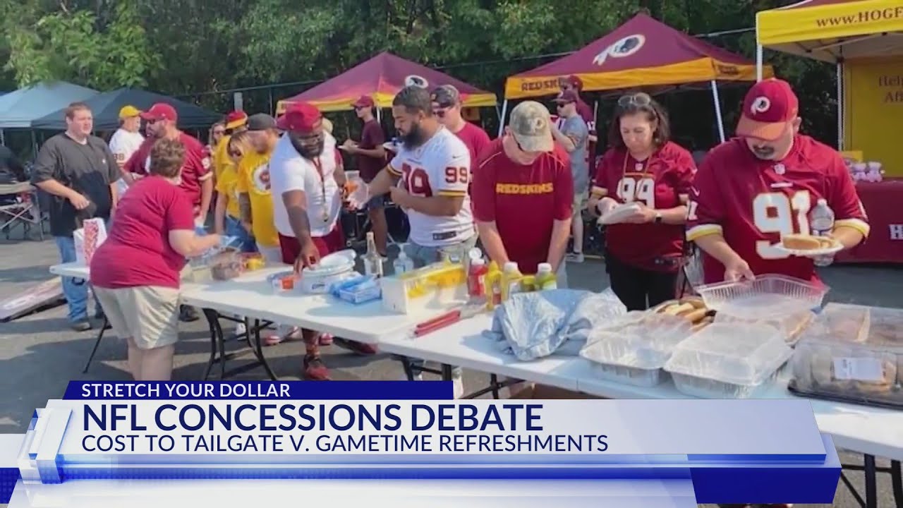 The real cost of concessions at a Commanders game may surprise you ...