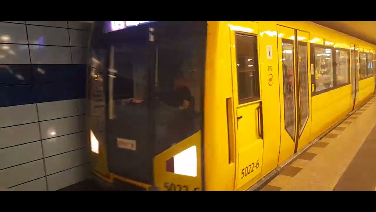 Ausfahrt Der U5 nach Hauptbahnhof - YouTube