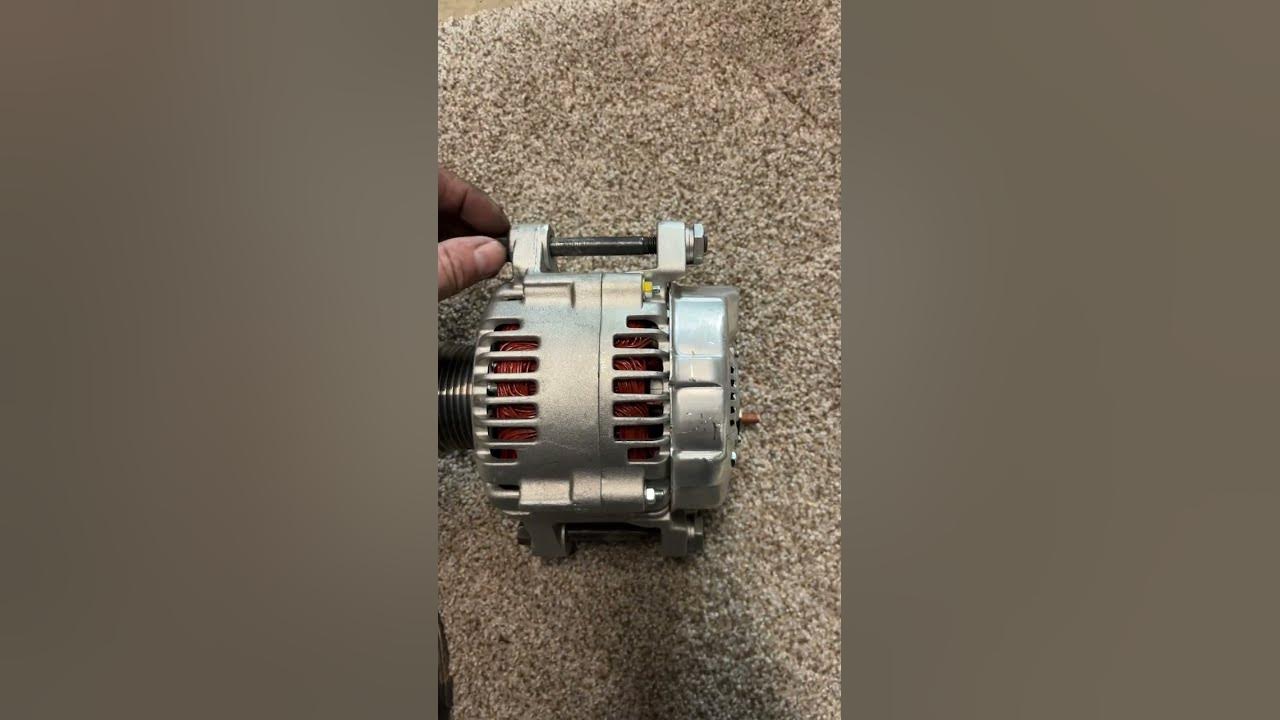Kia alternator replacement - YouTube