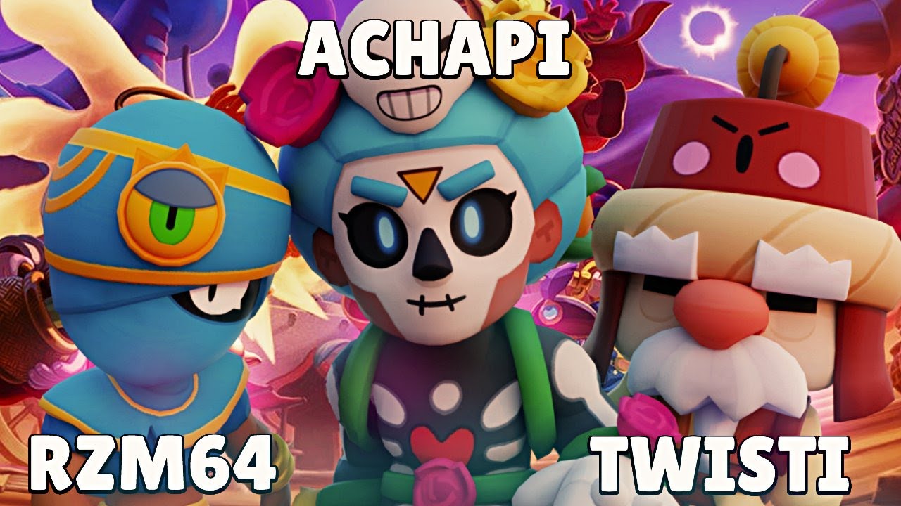 【ブロスタ】Achapi &@CodeRzm64 &@twistitwik5909 ️‍🔥【Brawl Stars】 - YouTube