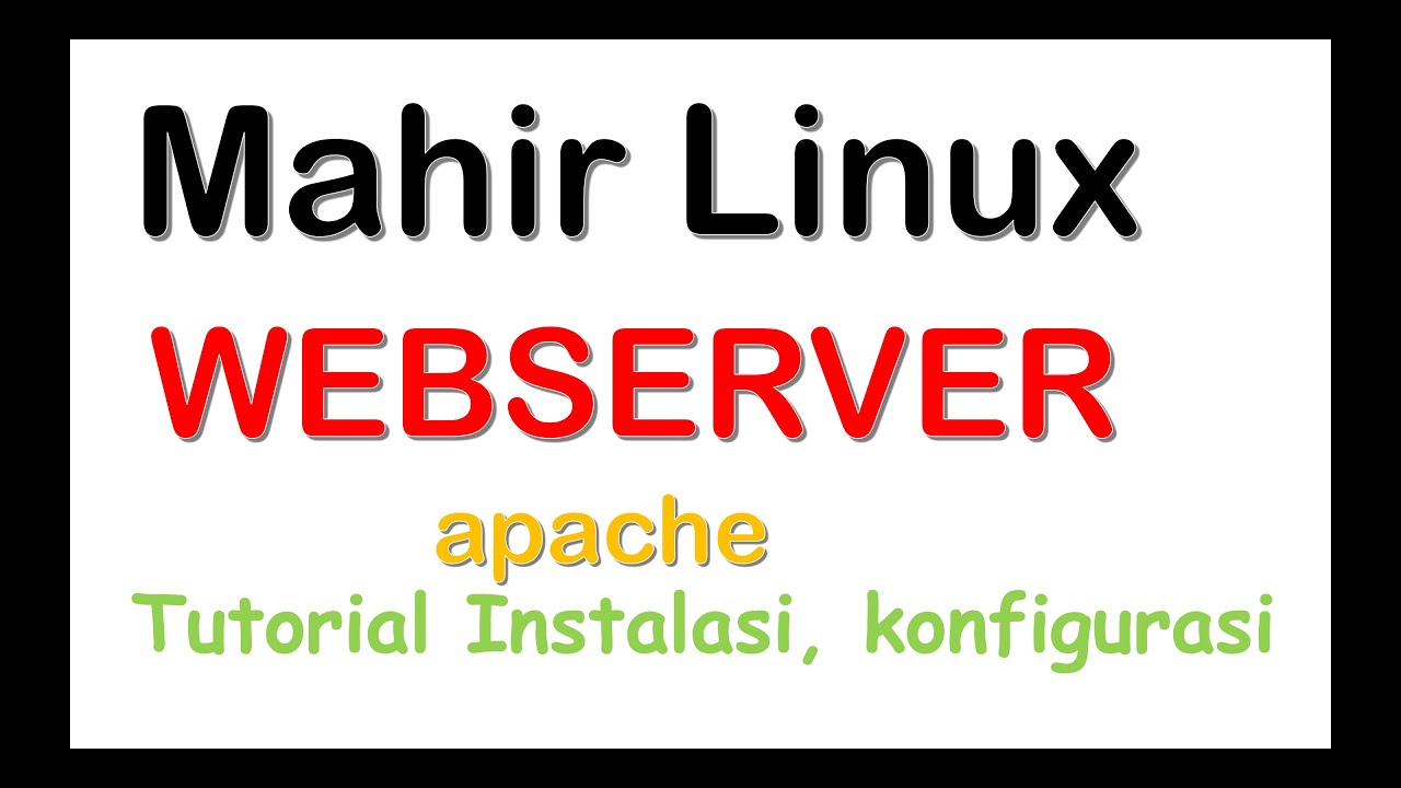 Tutorial Instalasi WEB Server (HTTP server) Linux Debian - YouTube