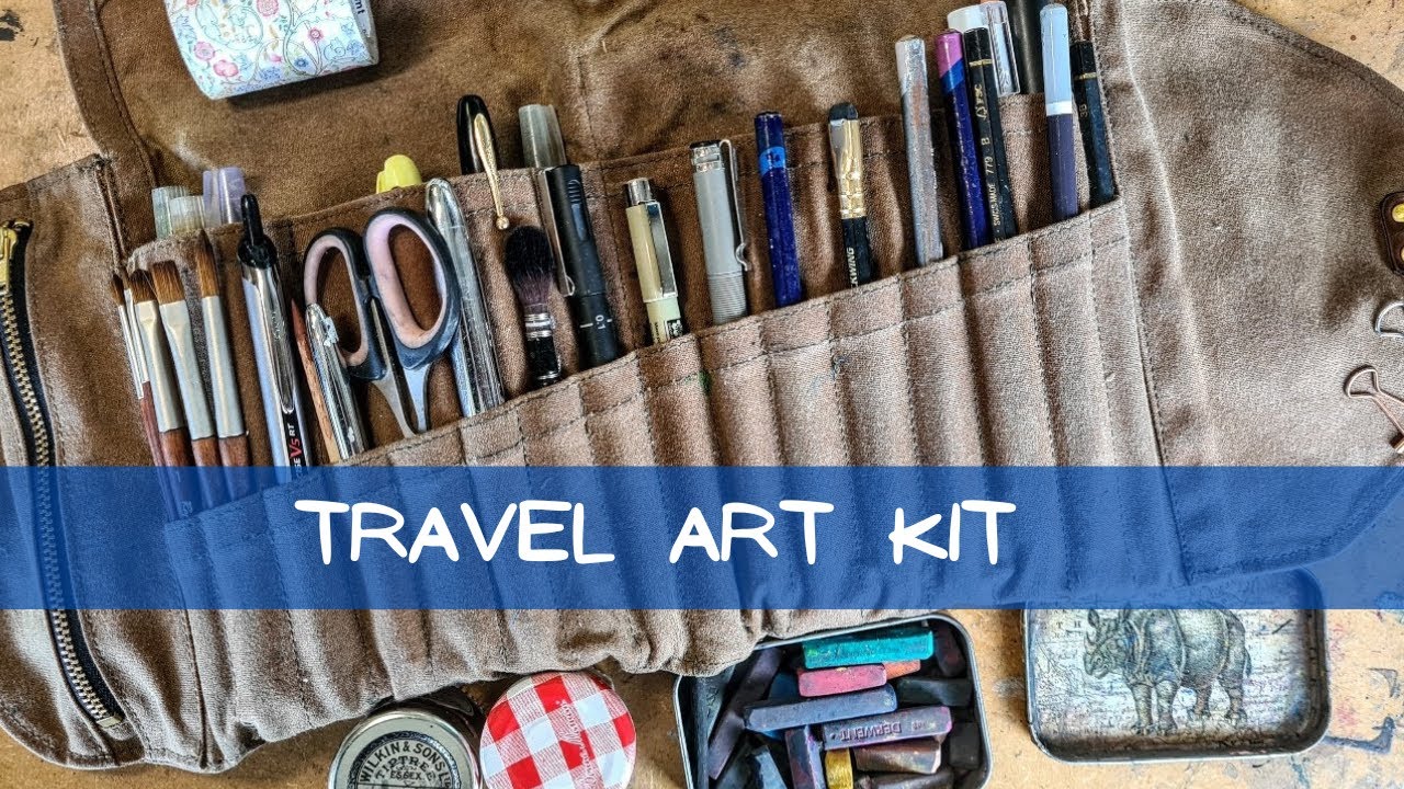 What's in My Travel Art Kit: Portable Art Supplies on the Road - and ...