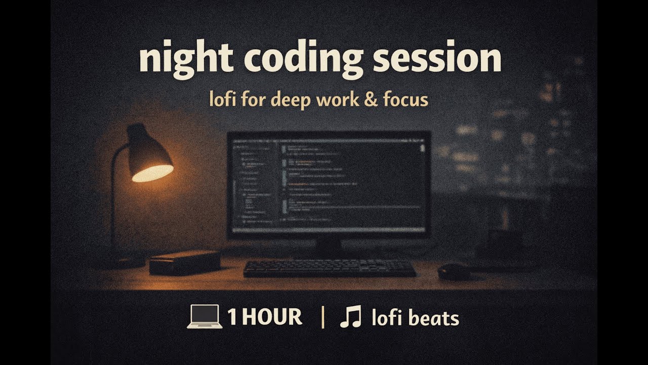 night coding session 💻 | 30 min lo-fi for deep work & focus - YouTube