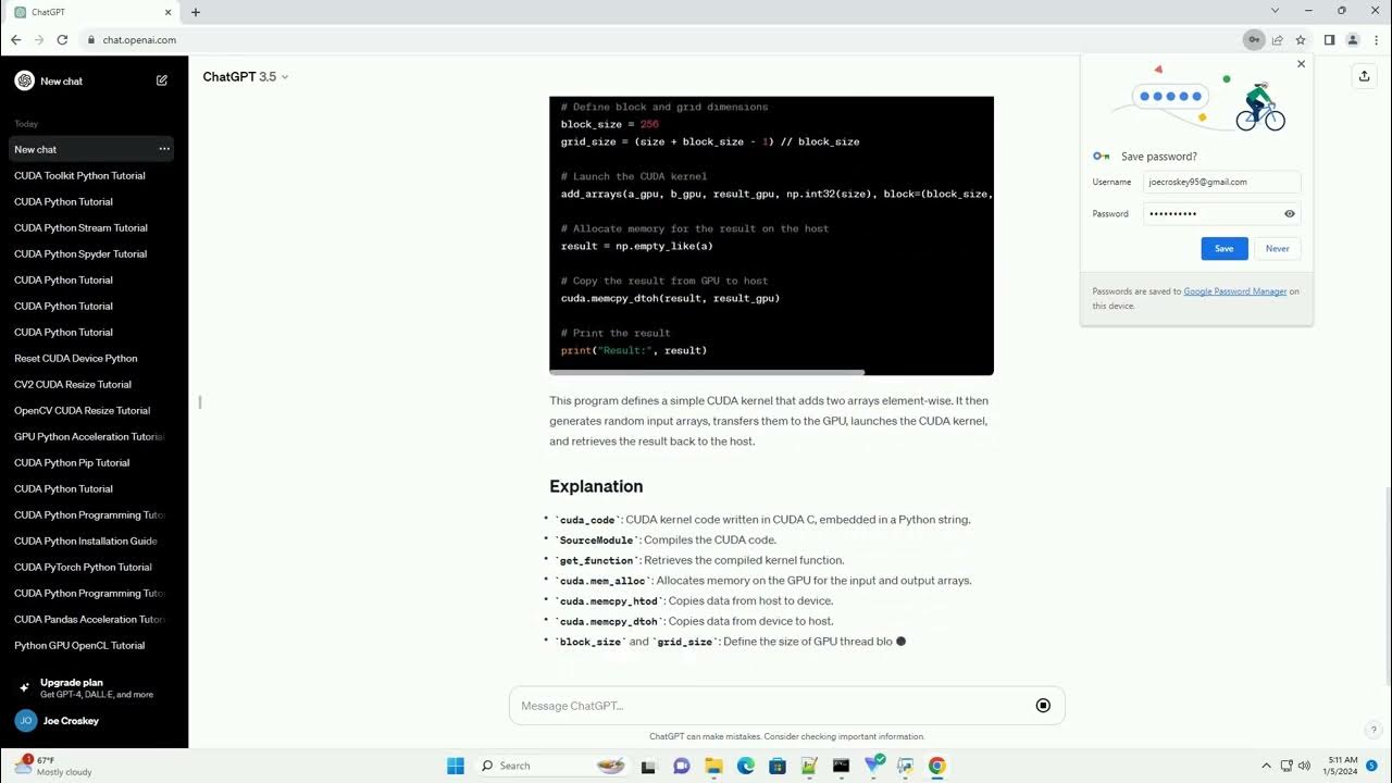 cuda toolkit python - YouTube