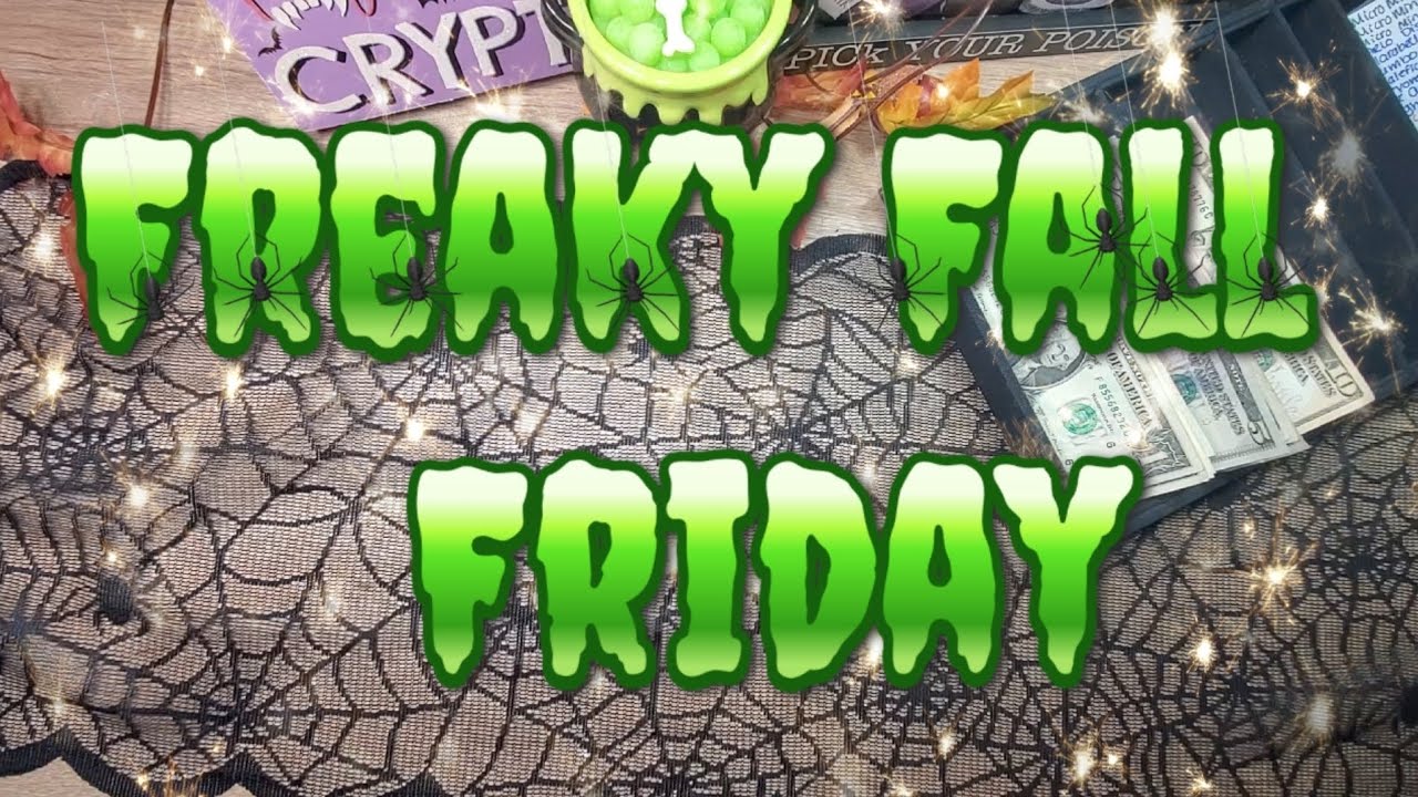 Fall Freaky Friday 🎃 Give away Winners Announced 🧙‍♀️Week 4 August ...