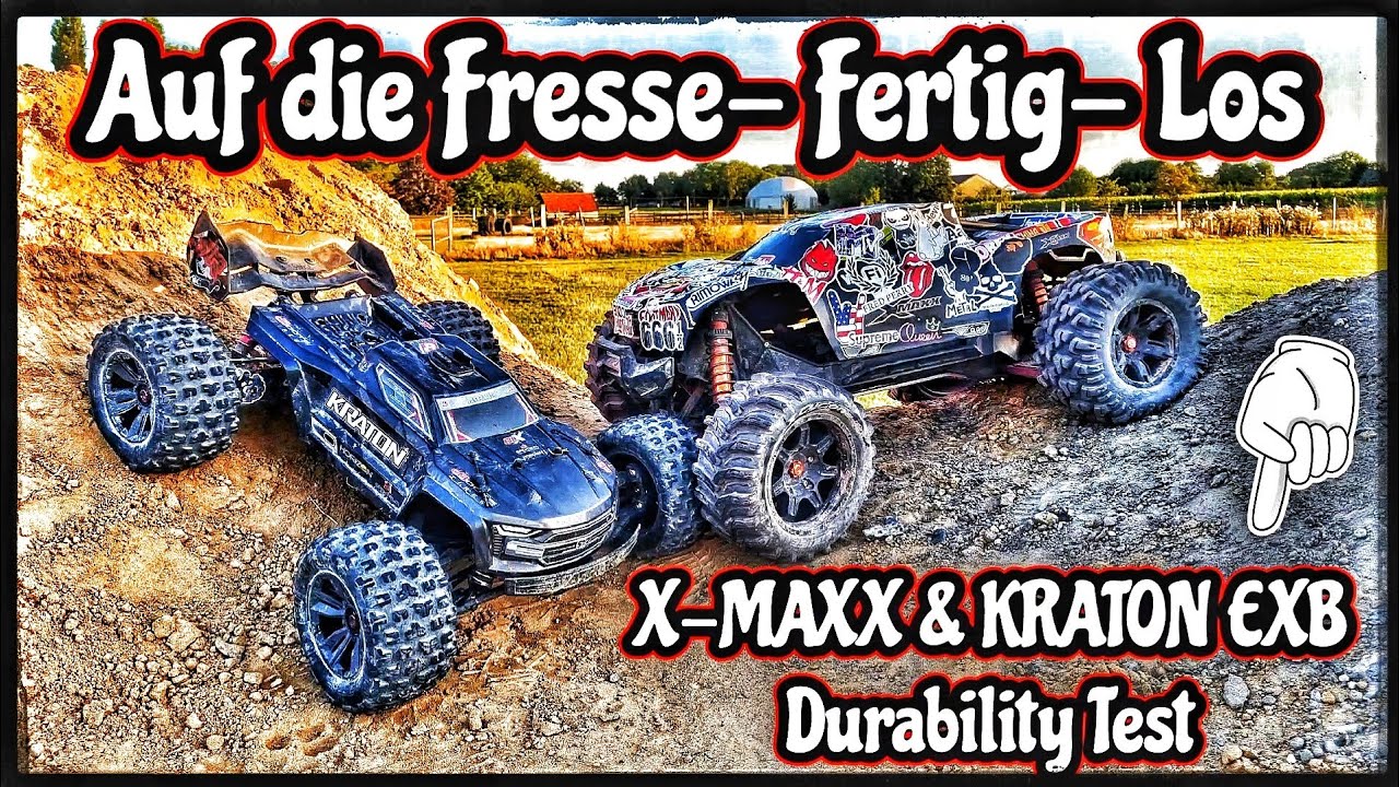 BMX PARK Traxxas X-Maxx 8S M2c Tough - Arrma Kraton Oktay tough ...