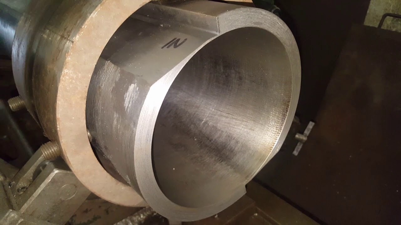 Repairs to damaged steel cutting tool. - YouTube