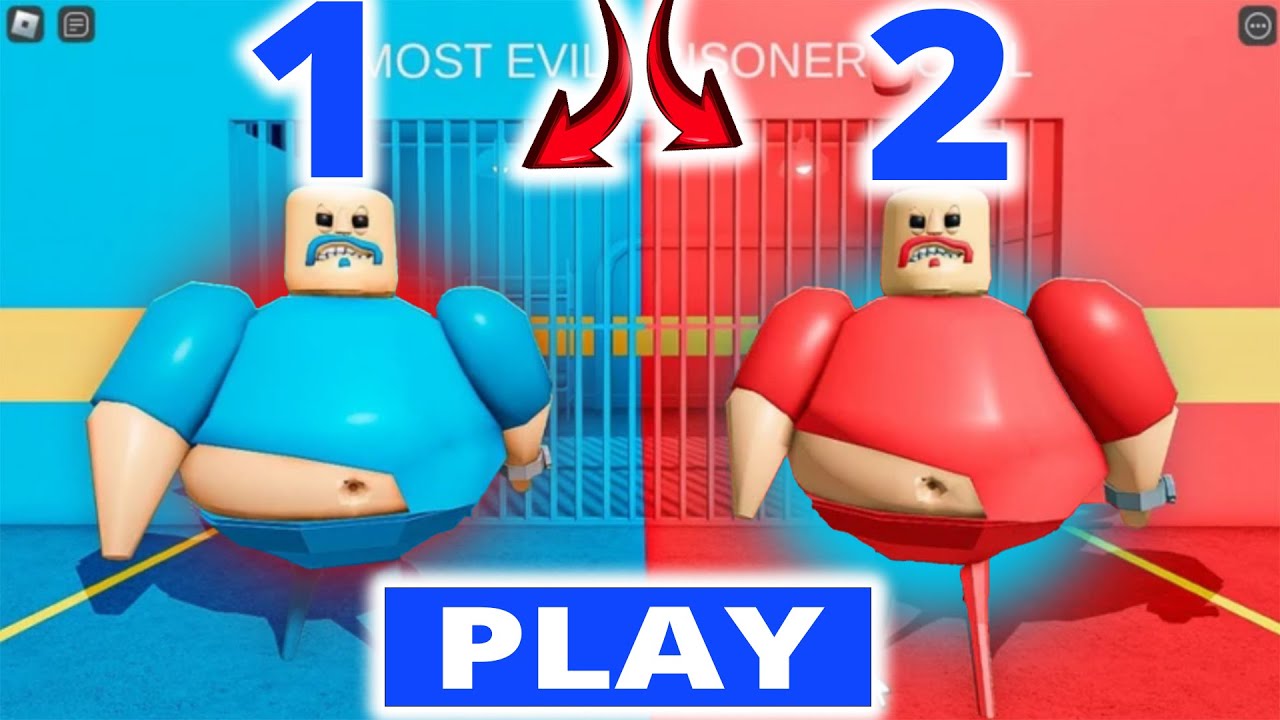 ANGRY BARRY'S 1 BARRY VS 2 BARRY'S PRISON RUN - ROBLOX - YouTube