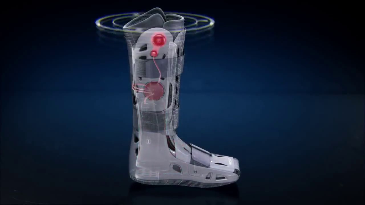 Aircast AirSelect Short Walking Boot - YouTube