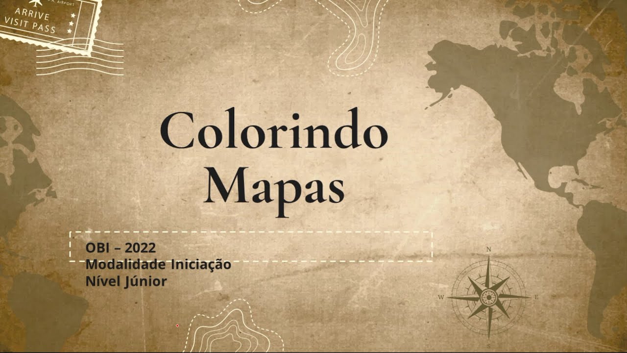 Colorindo o mapa - YouTube