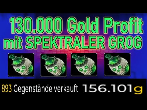 135.000 Gold mit SPEKTRALER GROG | babyleichtes Gold mit Farmen und ...