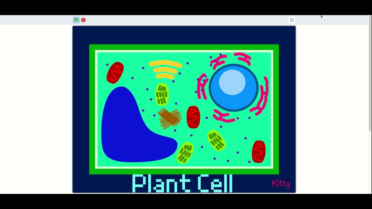 Plant Cell project on Scratch for school - YouTube