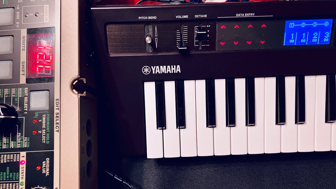 268. Yamaha reface DX Korg microKORG Tascam DR-44WL - YouTube