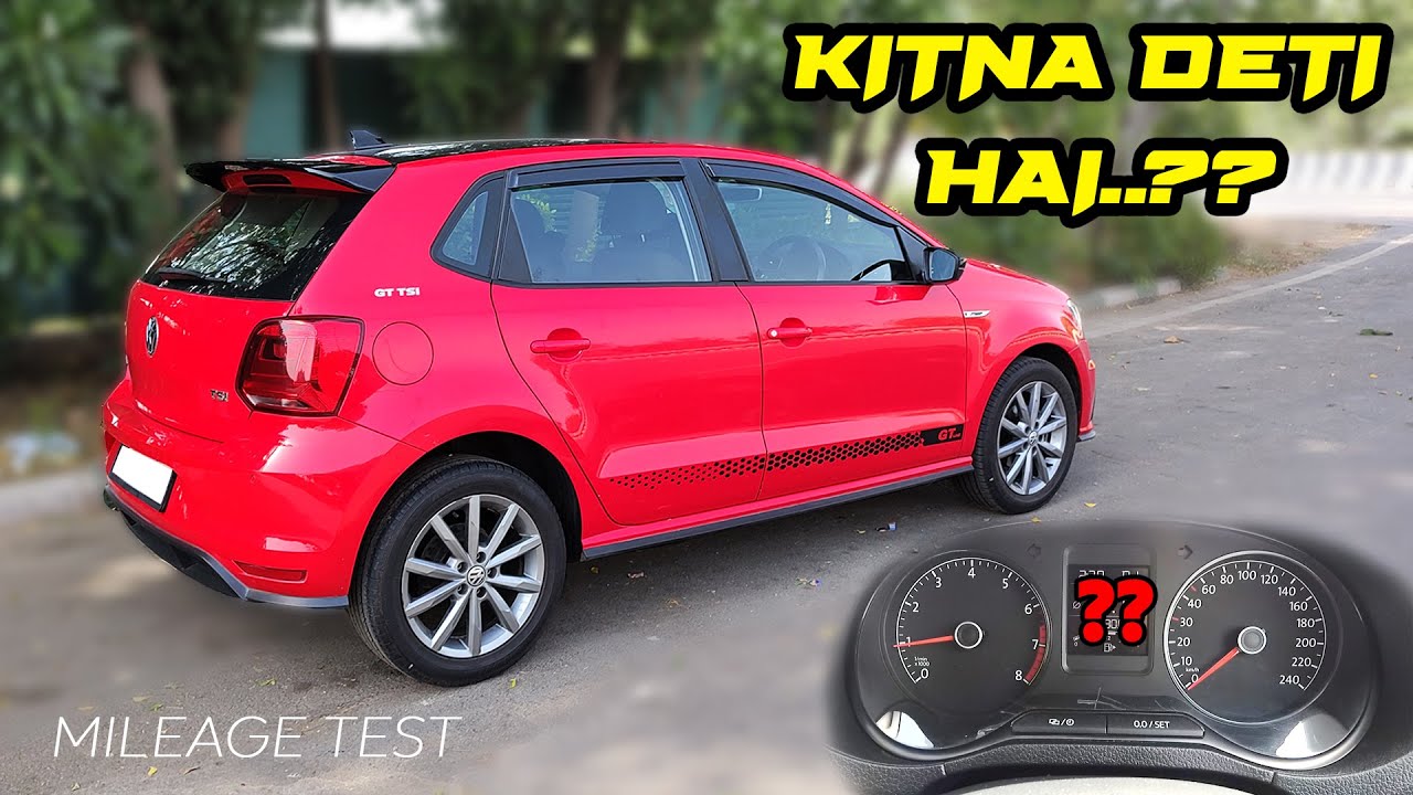 VW POLO GT TSI 1.2 DSG MILEAGE TEST ON HIGHWAY | Shocking Result ...