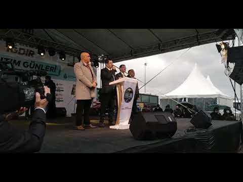 Kars Ardahan Iğdır Tanıtım Günleri. ARDAFED Başkanı Orhan Çerkez konuşması